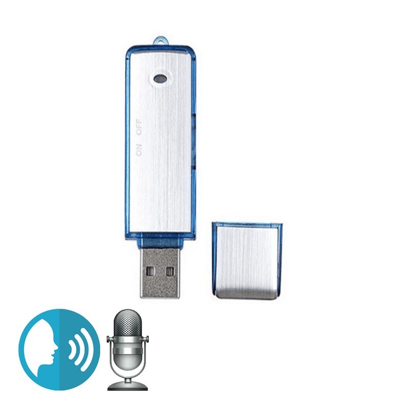 Micro recorder usb key 20 hours of autonomy