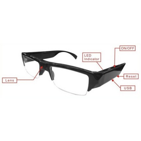 90 minute Full HD camera glasses